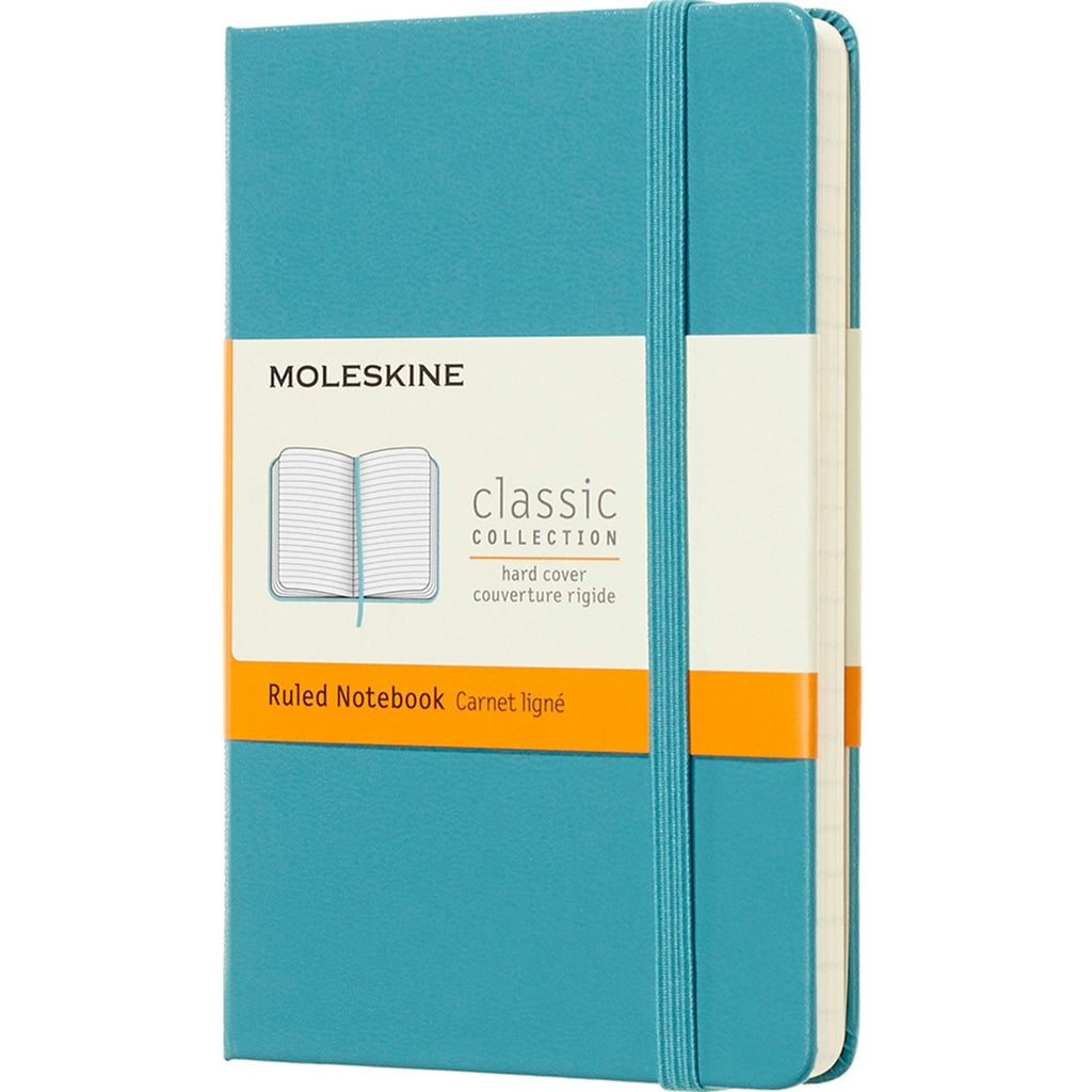 Moleskine Reef Blue Ruled Notebook – SociétéBox