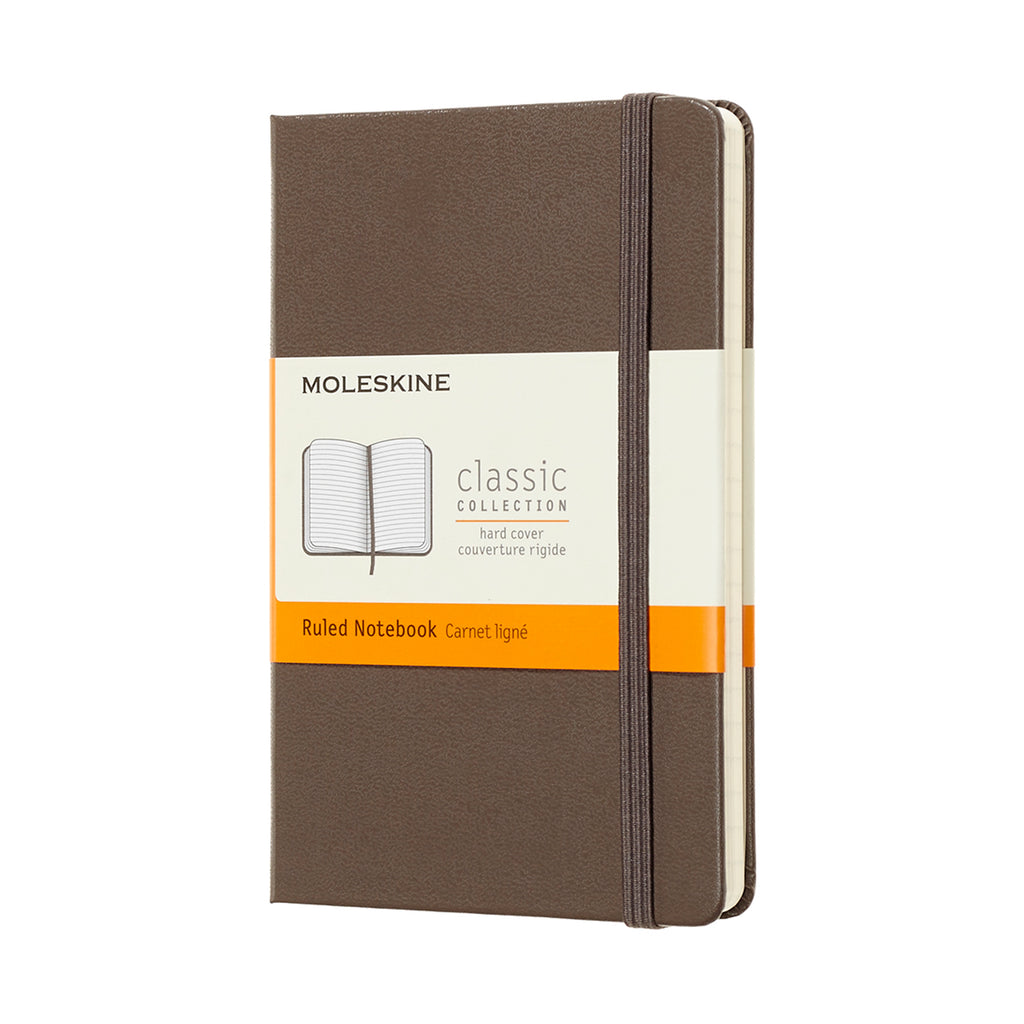 Small Brown Ruled Notebook – SociétéBox
